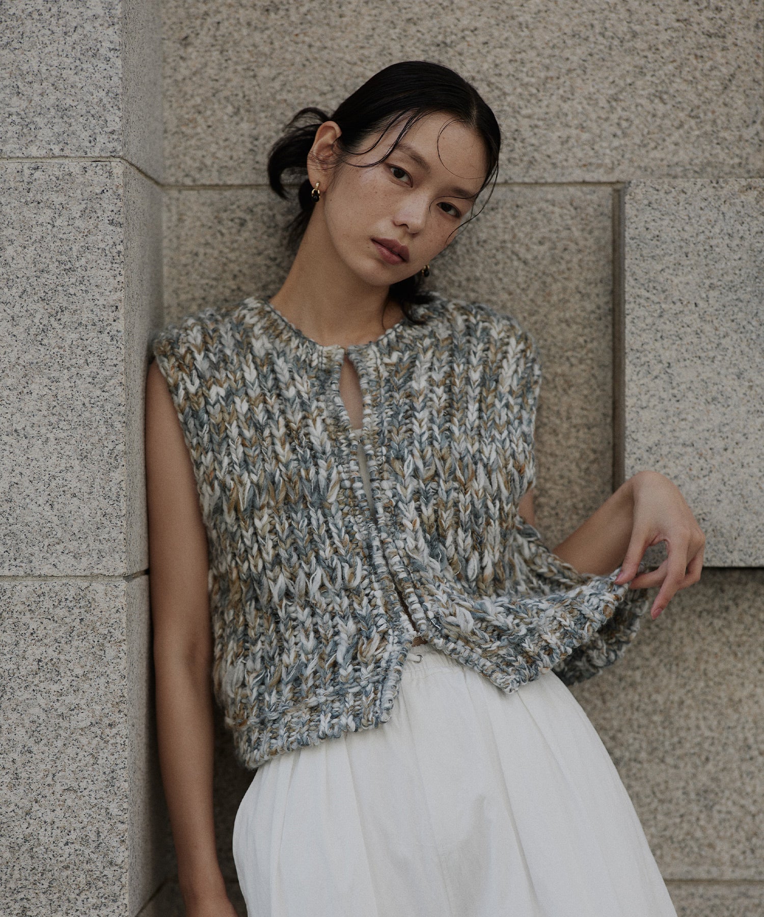 ミックスニットベスト – hellam